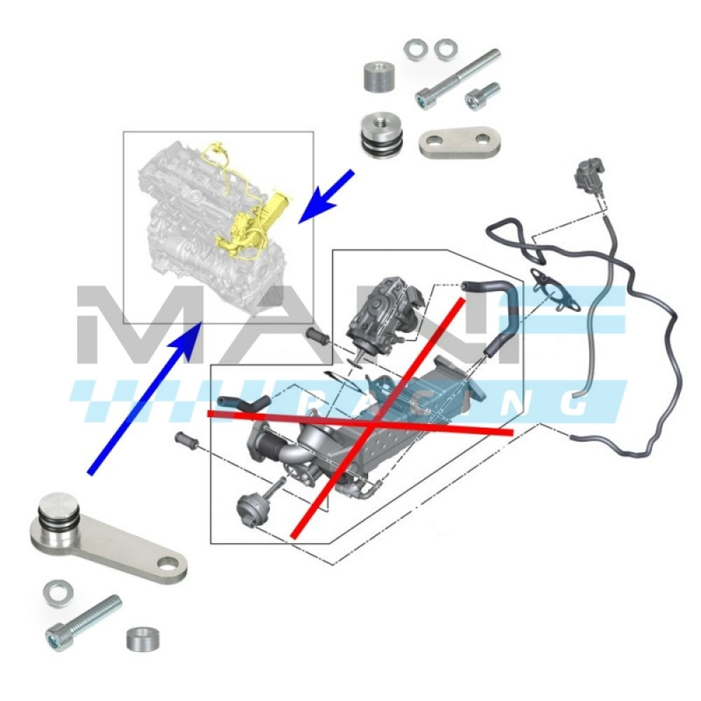 MANF Racing - Auto Parts and Car PerformanceMANF RACING EGR Valve + EGR ...