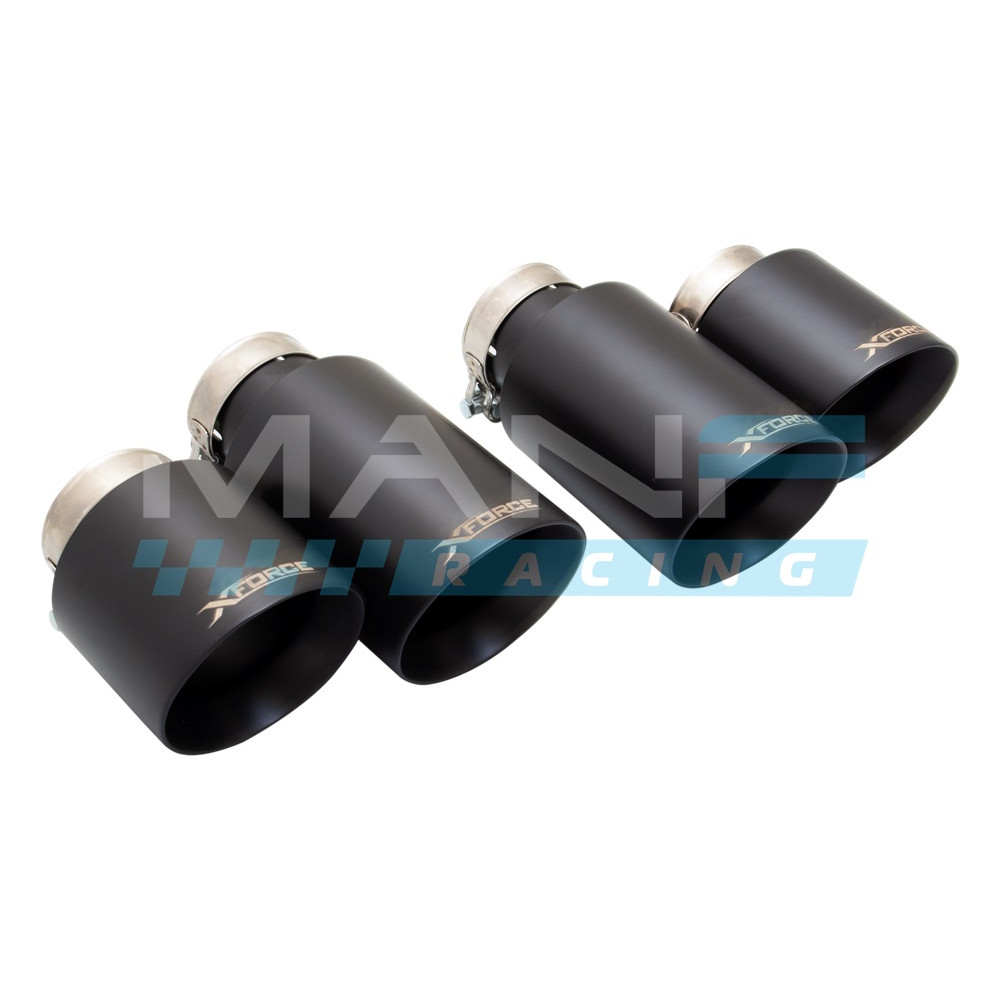 MANF Racing - Auto Parts and Car PerformanceXFORCE 4" Black Quad Tips ...
